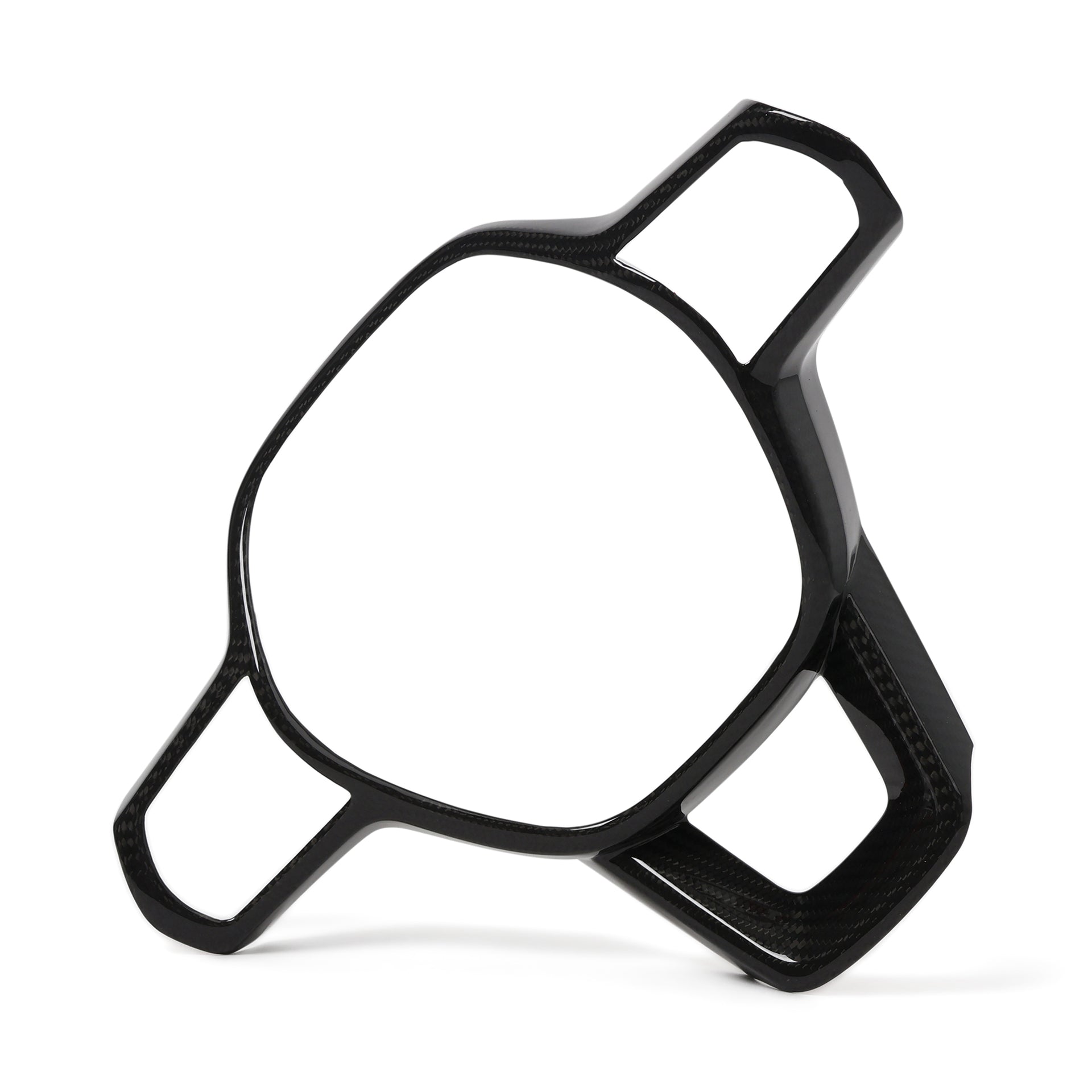 Create Carbon Dry Carbon FL5 Type R Steering Wheel Trim · Hybrid Racing