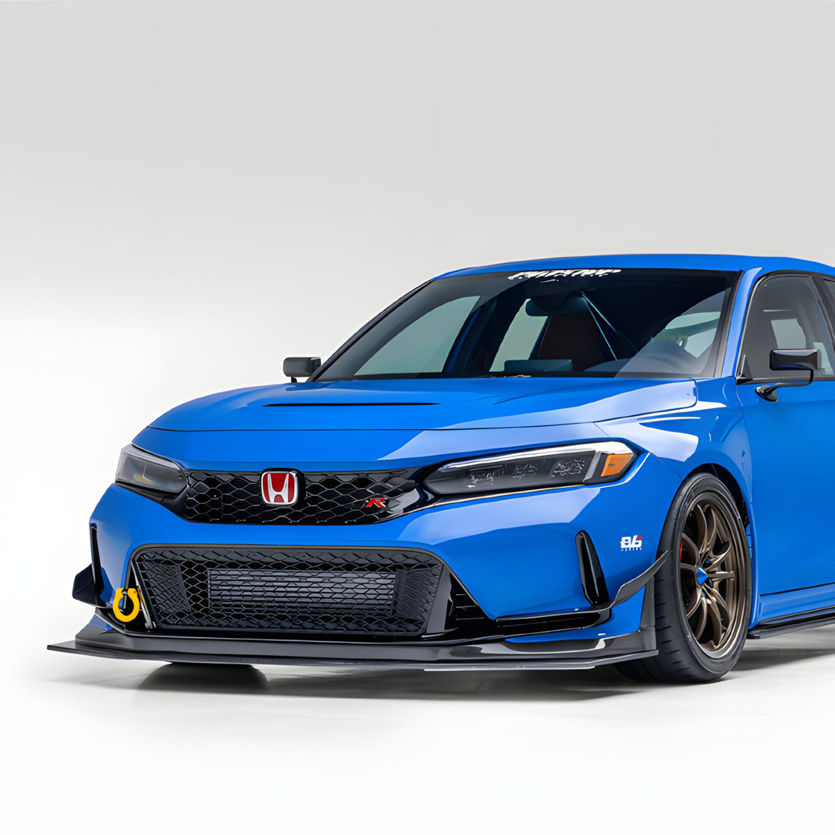EVS Tuning Carbon Front Splitter (FL5 Civic Type R) · Hybrid Racing
