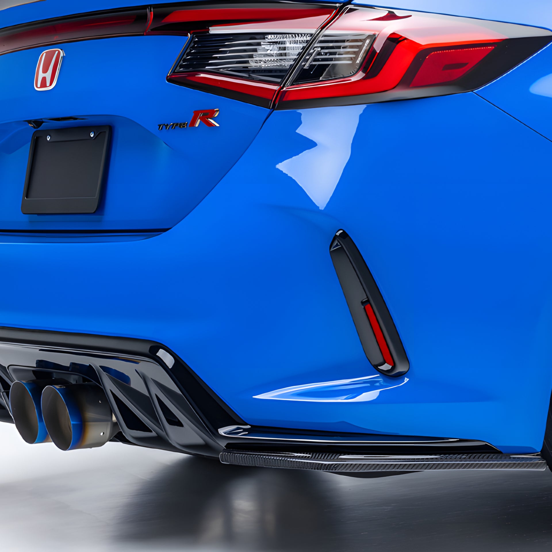 EVS Tuning Carbon Rear Side Fins (FL5 Civic Type R) · Hybrid Racing