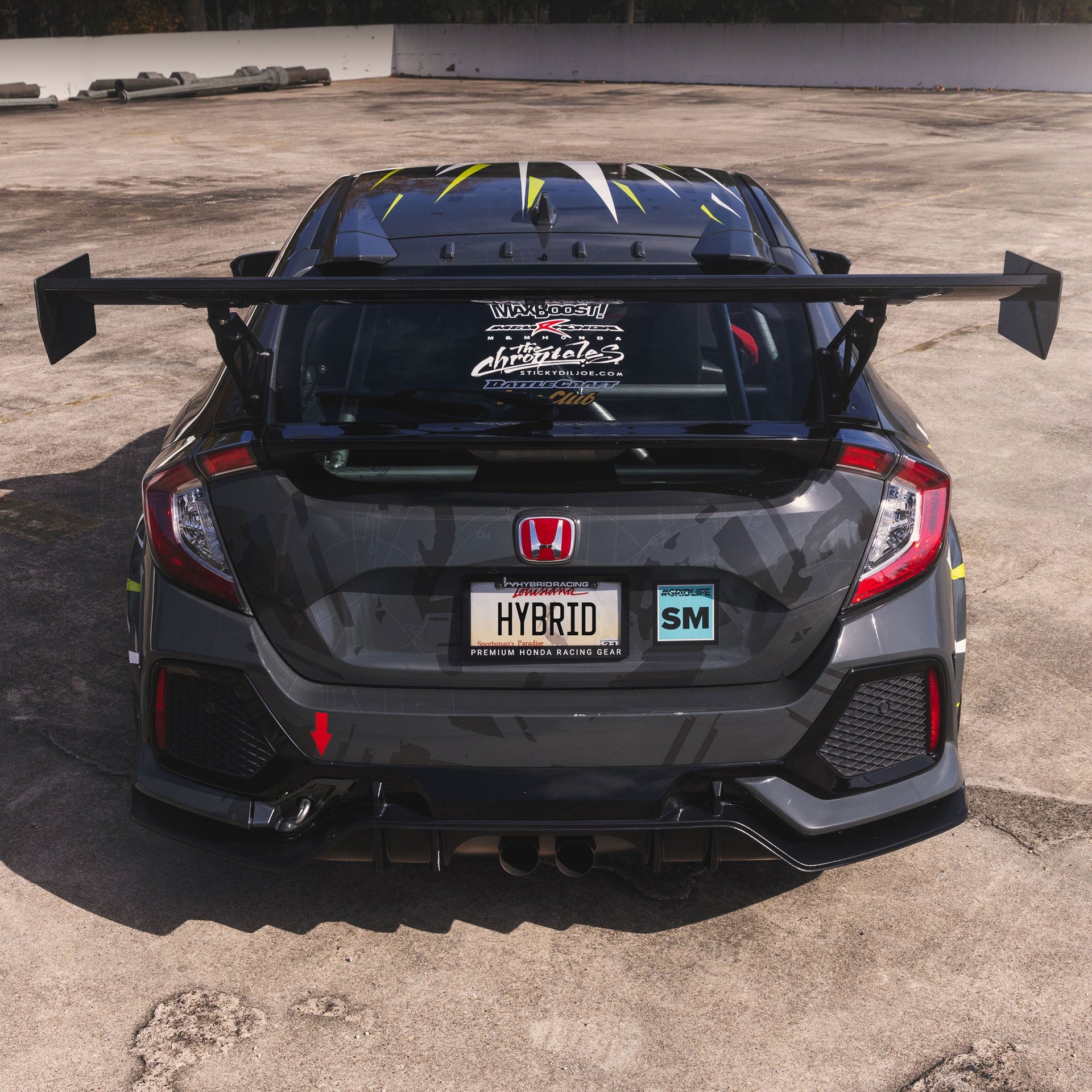 Hybrid Racing Formula Exhaust System (17-21 Civic Type-R) · Hybrid Racing