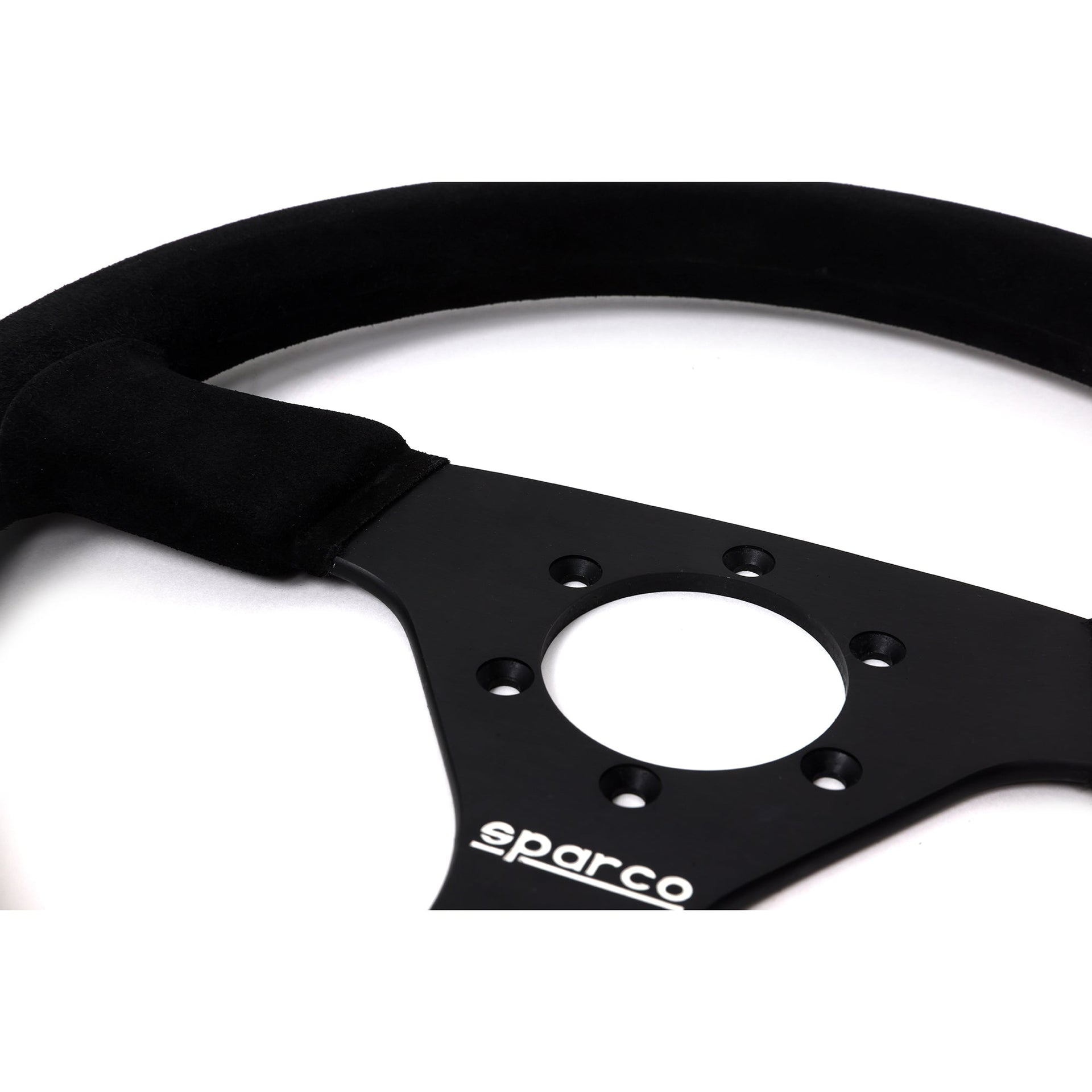 Sparco Steering Wheel 323 - Suede Black · Hybrid Racing