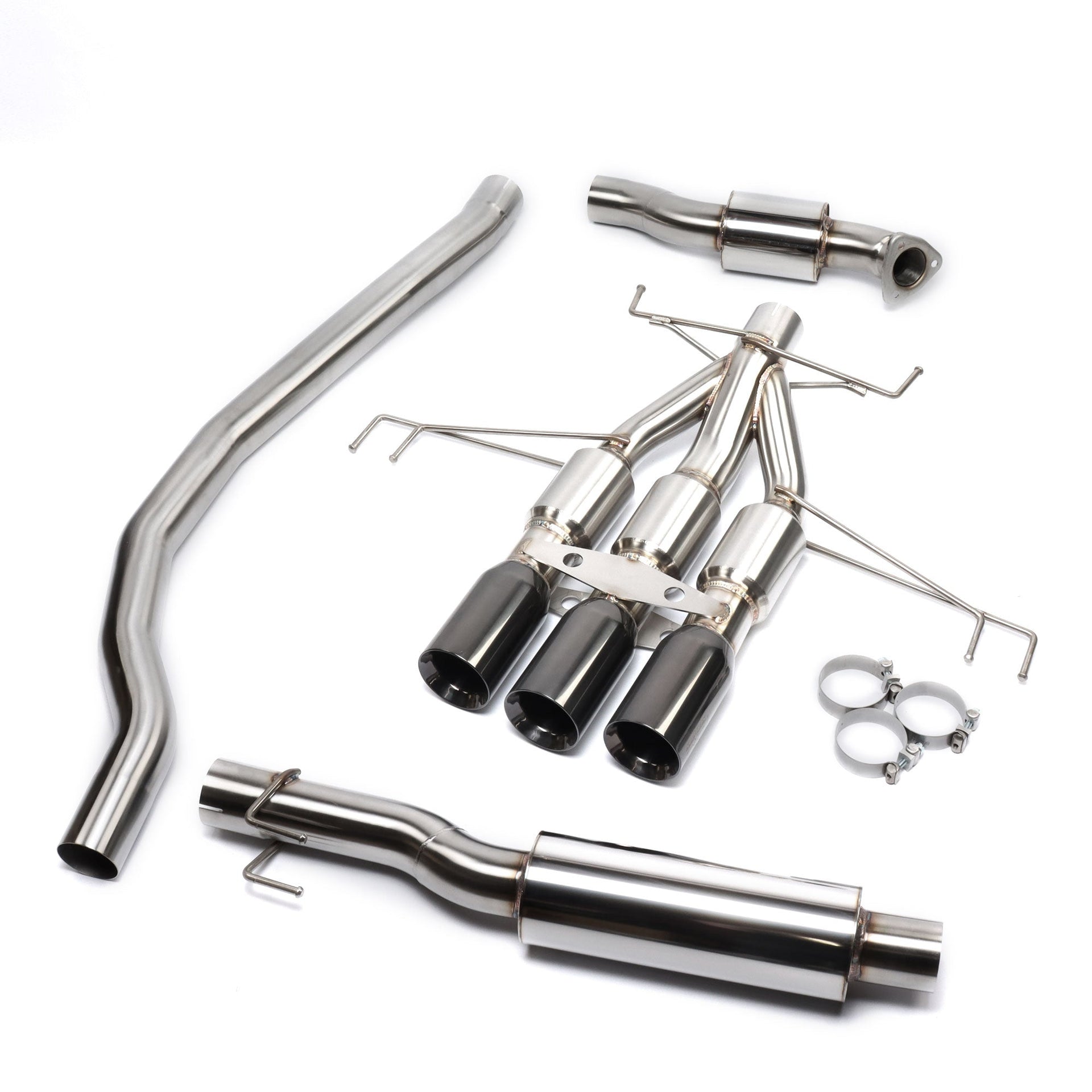 DC Sports Exhaust System (2017-2021 Honda Civic Type-R) · Hybrid Racing